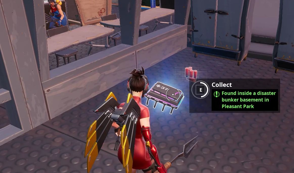 Fortnite Season 9 Fortbyte #37: Found Inside A Disaster Bunker in ...