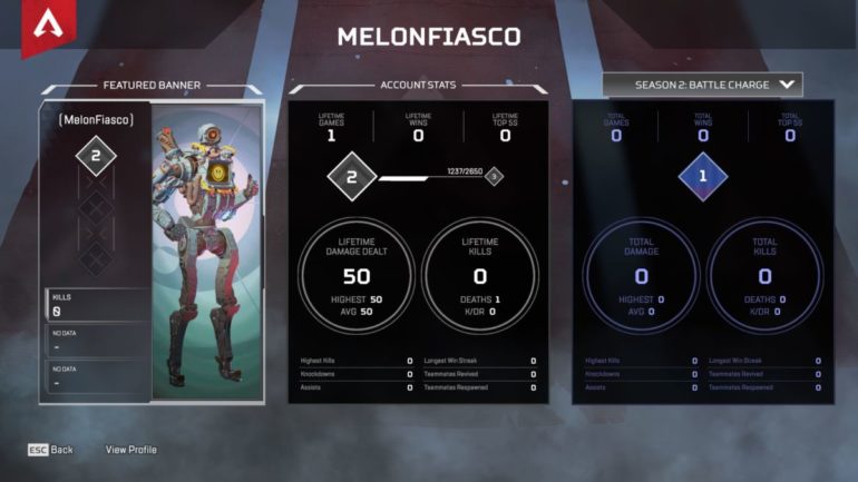How To Check Your Apex Legends Stats: Wins, K/D, Leaderboards & More