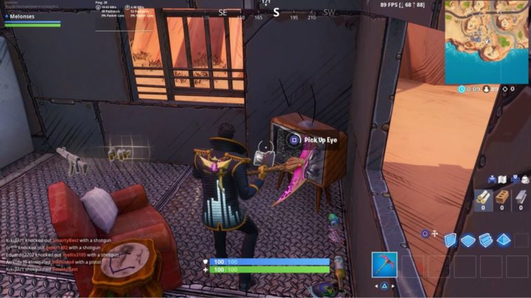 Fortnite Welcome To Pandora: Find Claptrap's Missing Eye & Return It To Him