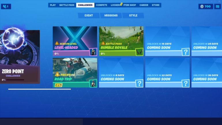 Fortnite Season X Missions: Prestige, Rewards & How They Work