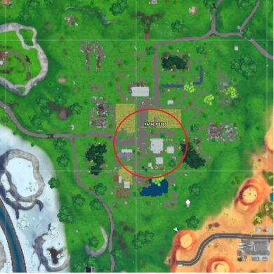 Fortnite Season X Bullseye: Complete The Skydiving Course Over Fatal ...