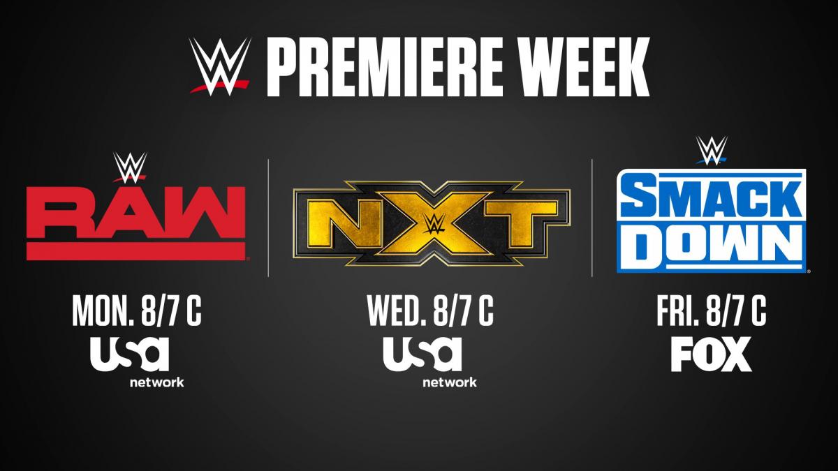 WWE Premiere Week: Commentary Changes & Full Line-Up Announced ...