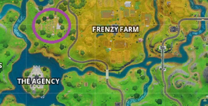 Fortnite: Visit Grumpy Greens, Mowdown, and Risky Reels