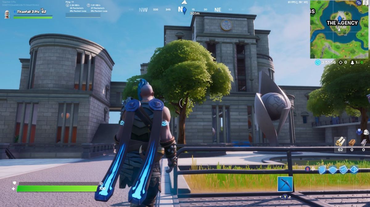 Fortnite Midas' Mission: Visit The Agency, Hayman & Greasy Graves in a ...