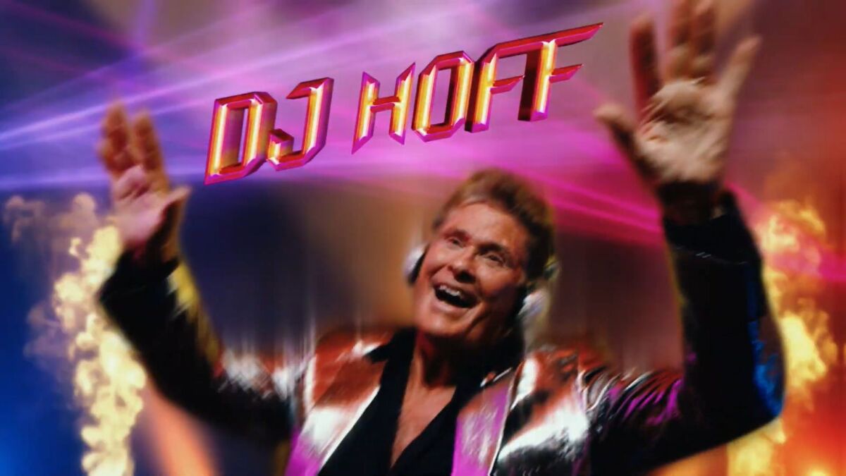 Fuser's New Unexpected DJs Trailer Gatecrashed By David Hasselhoff
