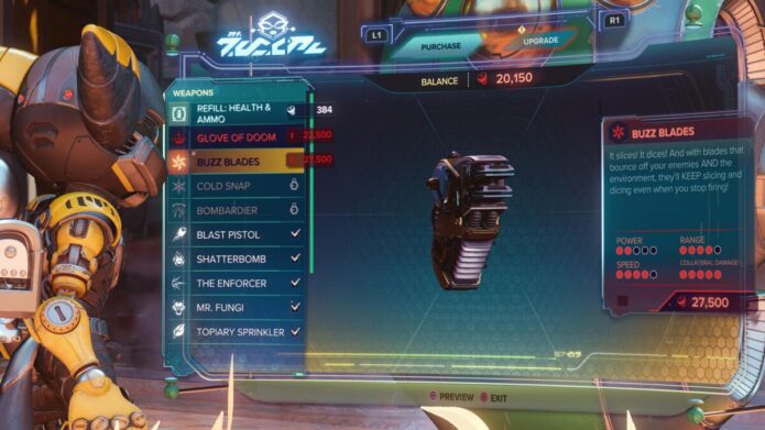 Ratchet & Clank: Rift Apart: Buzz Blades - Cultured Vultures