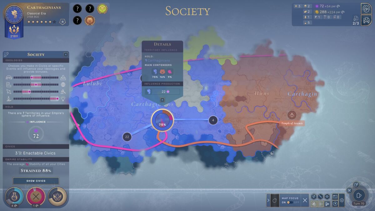 Humankind Influence Guide: Settlements, Civics, Wonders & More