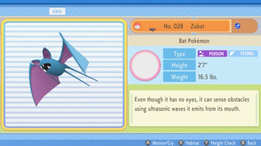 Pokémon Brilliant Diamond and Shining Pearl: How To Evolve Zubat Into ...