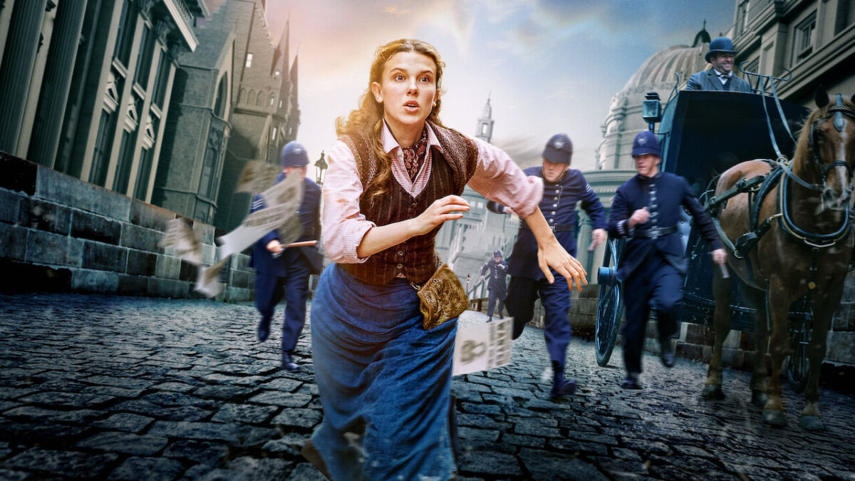 Enola Holmes 2 REVIEW - A Fiery, Feminist Tale - Cultured Vultures Enola Holmes 2 REVIEW - A Fiery, Feminist Tale - Cultured Vultures
