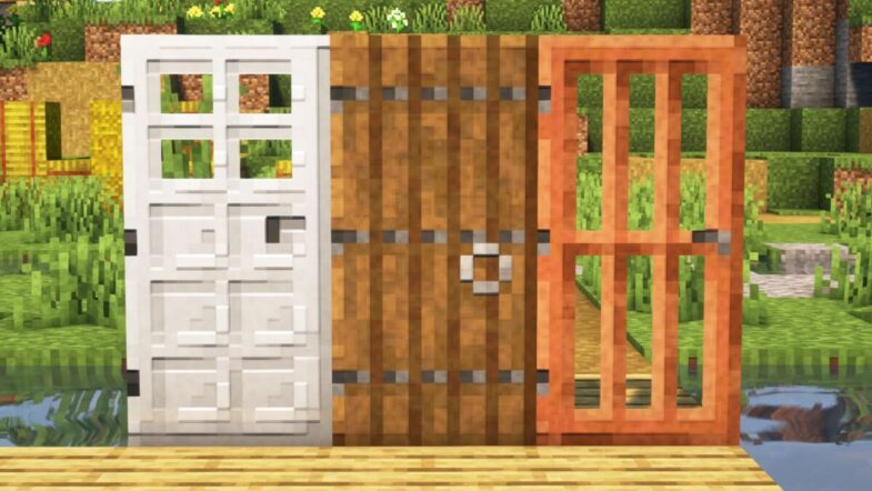 Minecraft: How To Make A Door - Cultured Vultures