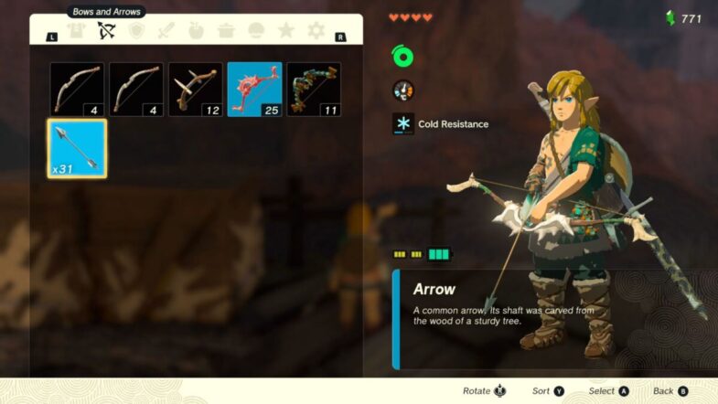Zelda: Tears of the Kingdom - Where to Find Arrows
