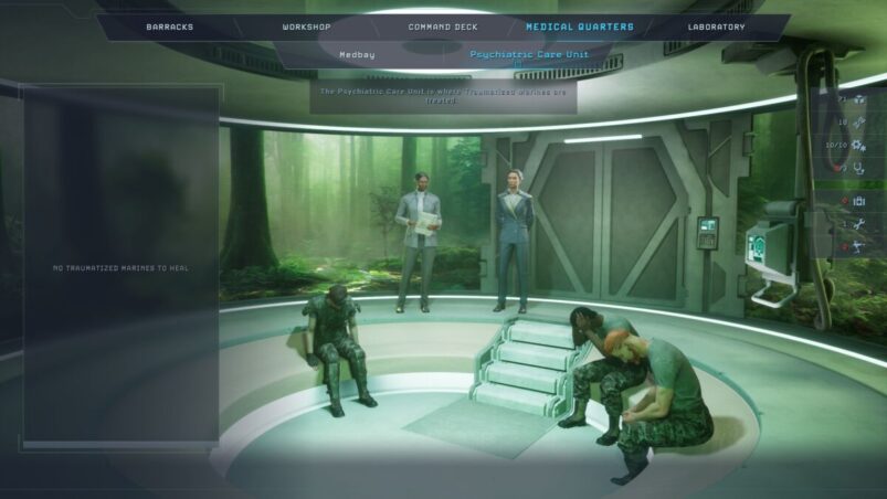 Aliens: Dark Descent - How To Remove Traumas - Cultured Vultures