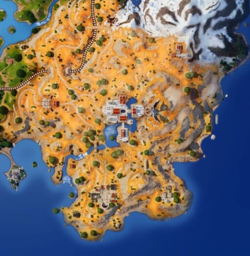 Fortnite: Chapter 5 - Season 2 Full Map: Landmarks, POIs & More ...